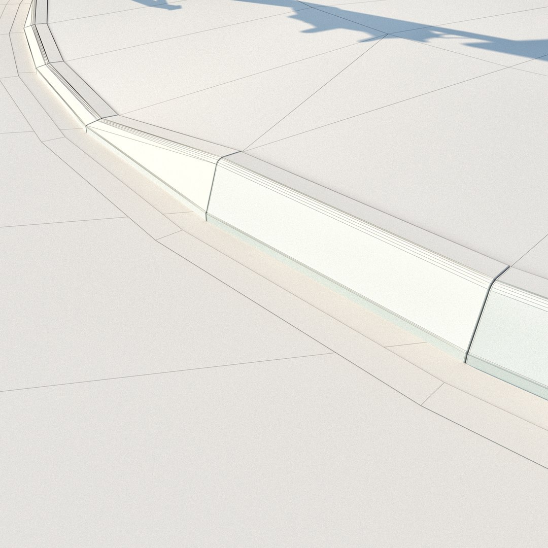 3D Sections of road - TurboSquid 1877631