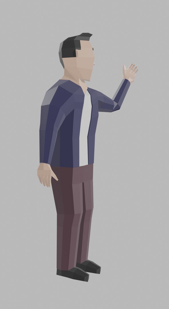 3D Character Man Rigged Unity Model - TurboSquid 1567809