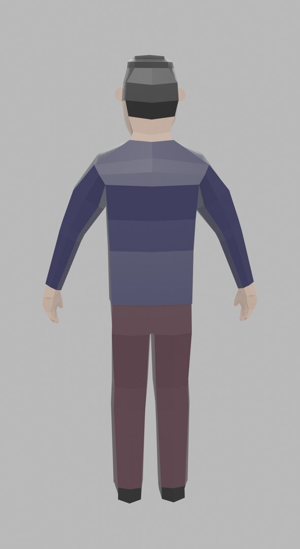 3D Character Man Rigged Unity Model - TurboSquid 1567809