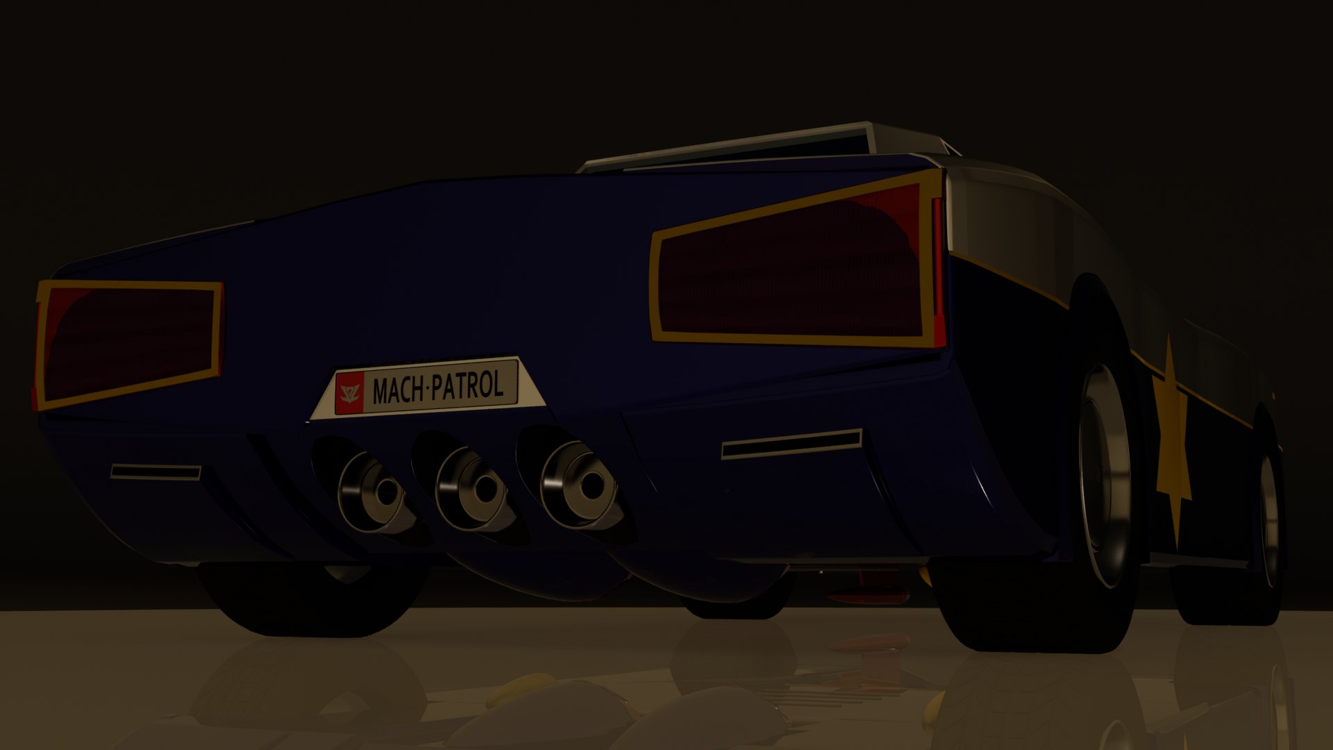 3D MACH PATROL DAITARN 3 Model - TurboSquid 2185378