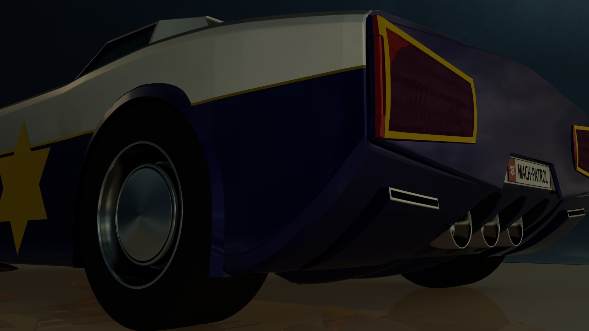 3D MACH PATROL DAITARN 3 Model - TurboSquid 2185378