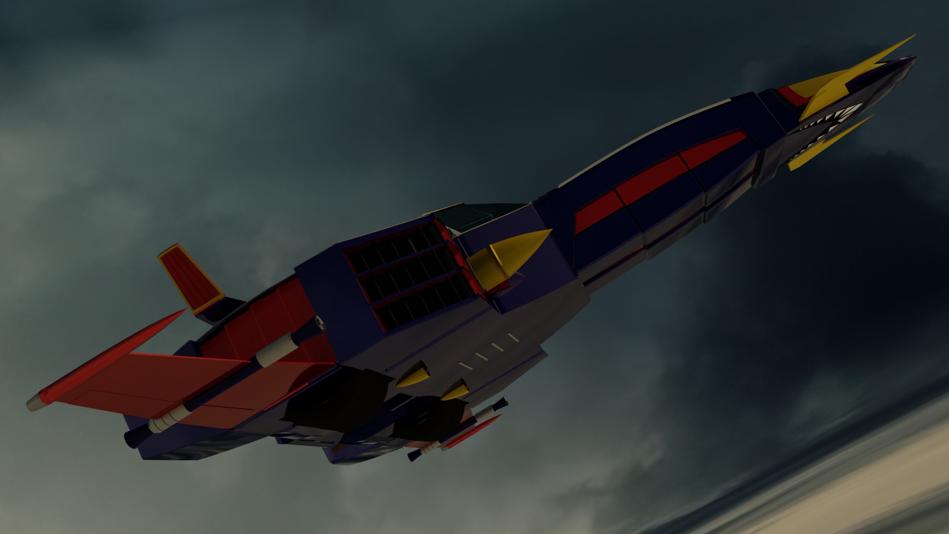 3D MACH PATROL DAITARN 3 Model - TurboSquid 2185378