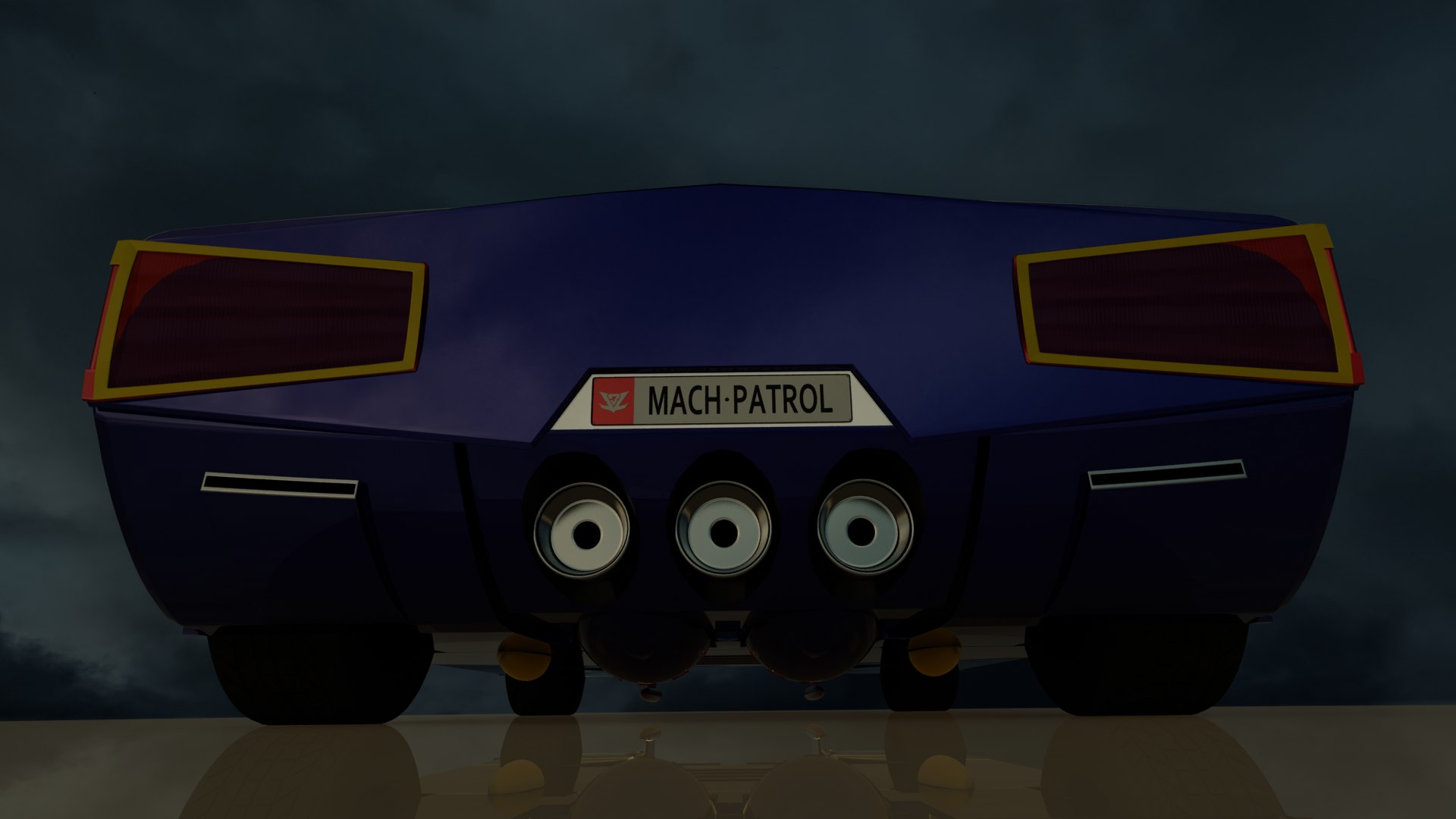 3D MACH PATROL DAITARN 3 Model - TurboSquid 2185378