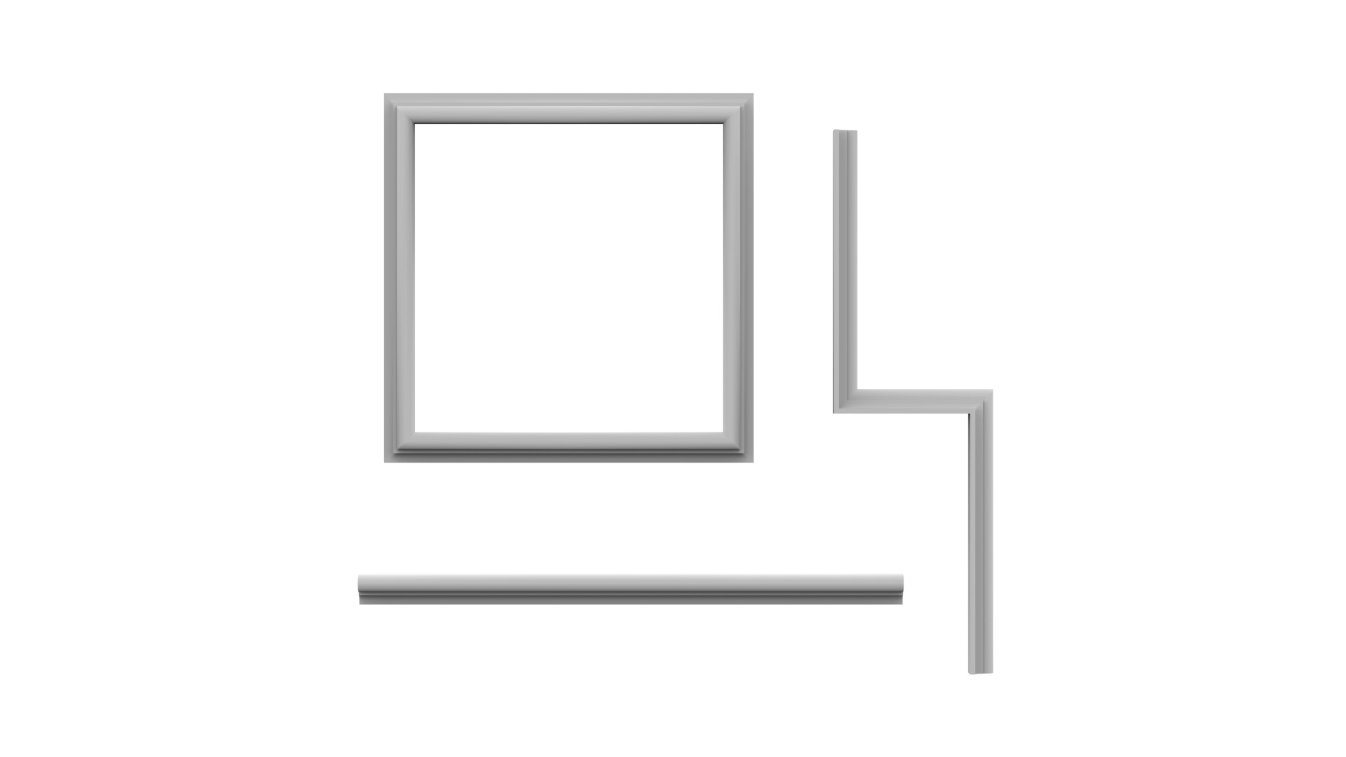 Panel Moulding 3D Model - TurboSquid 2023444