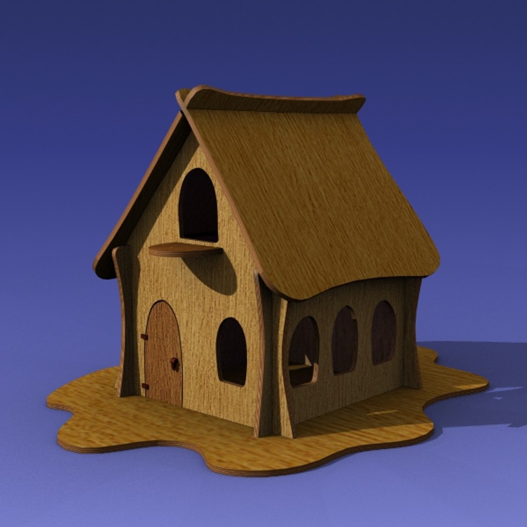 3d model small house