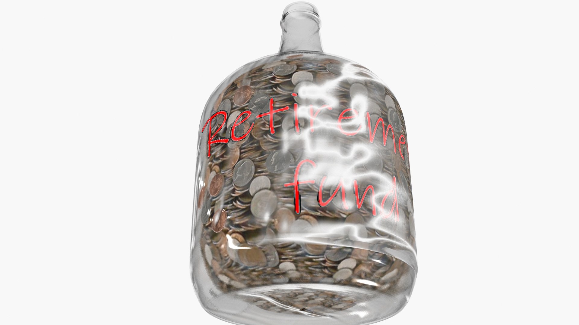3D Coin Jar Model - TurboSquid 1948726