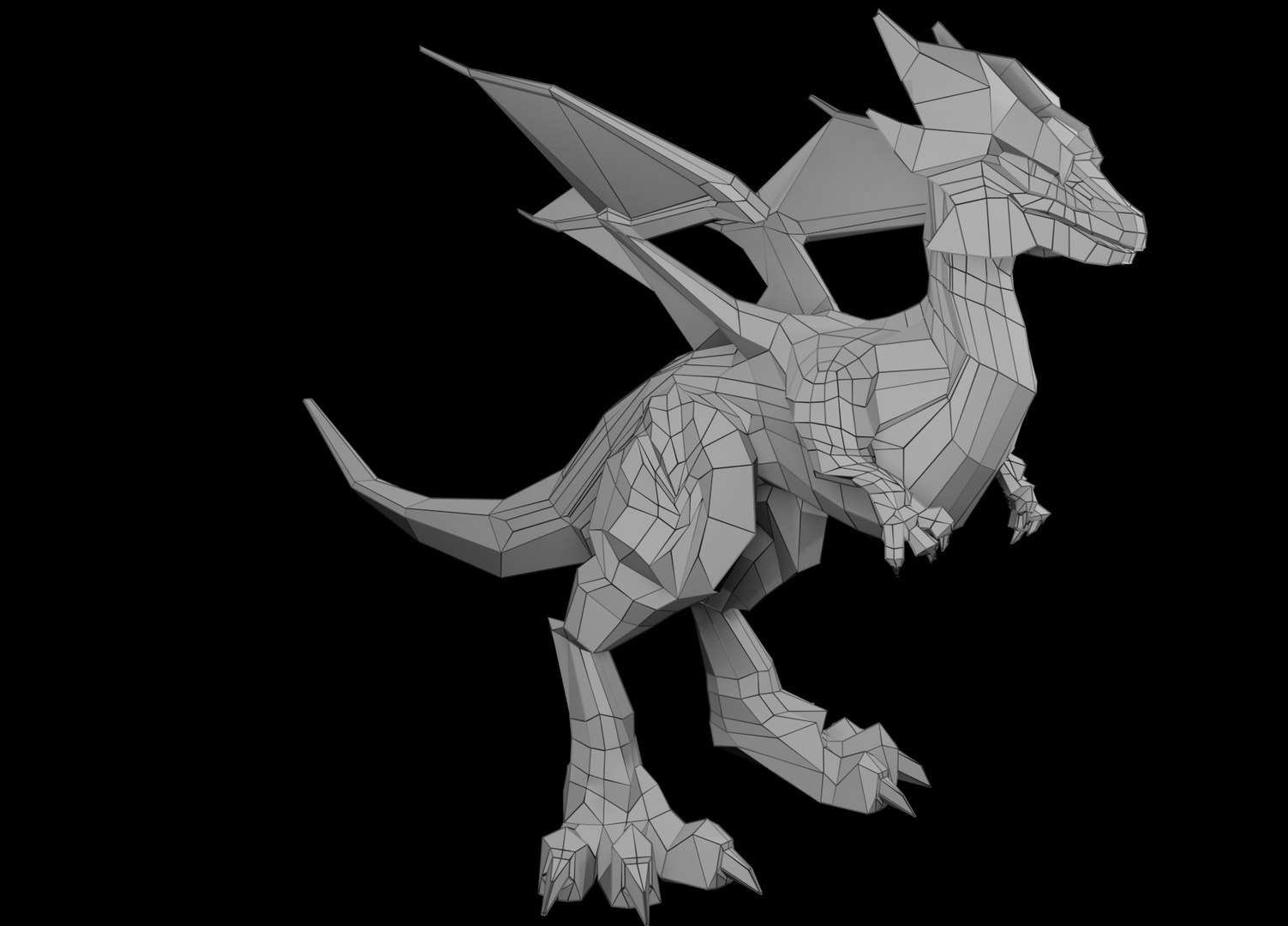 3D rigged dragon model - TurboSquid 1546863