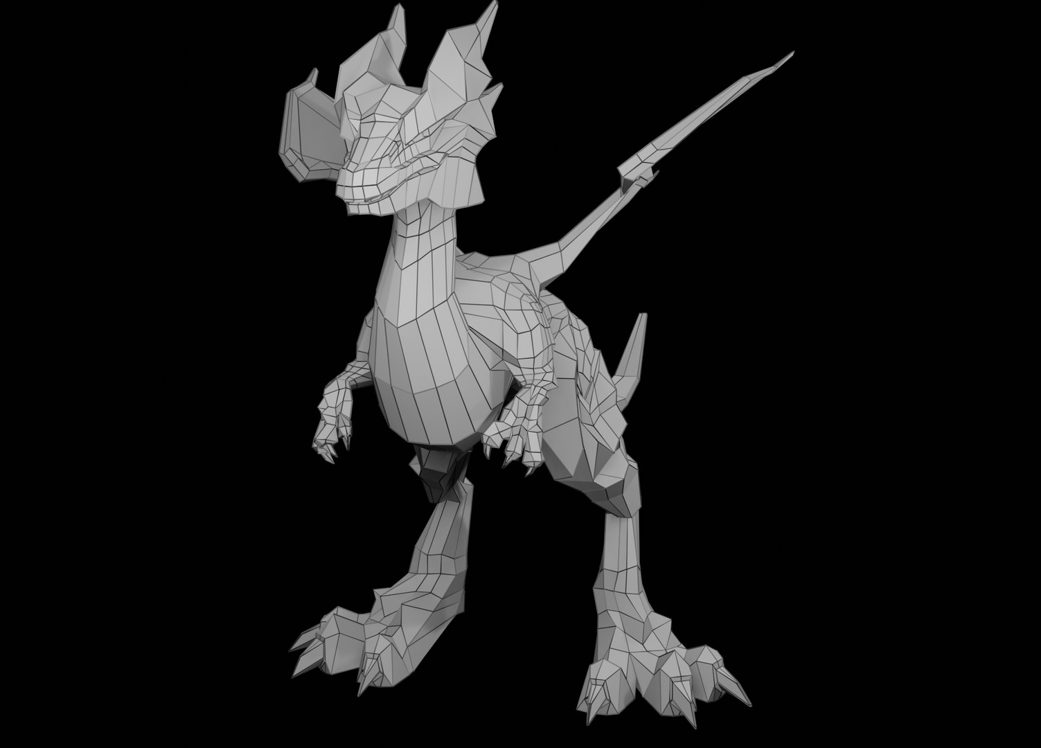 3D rigged dragon model - TurboSquid 1546863