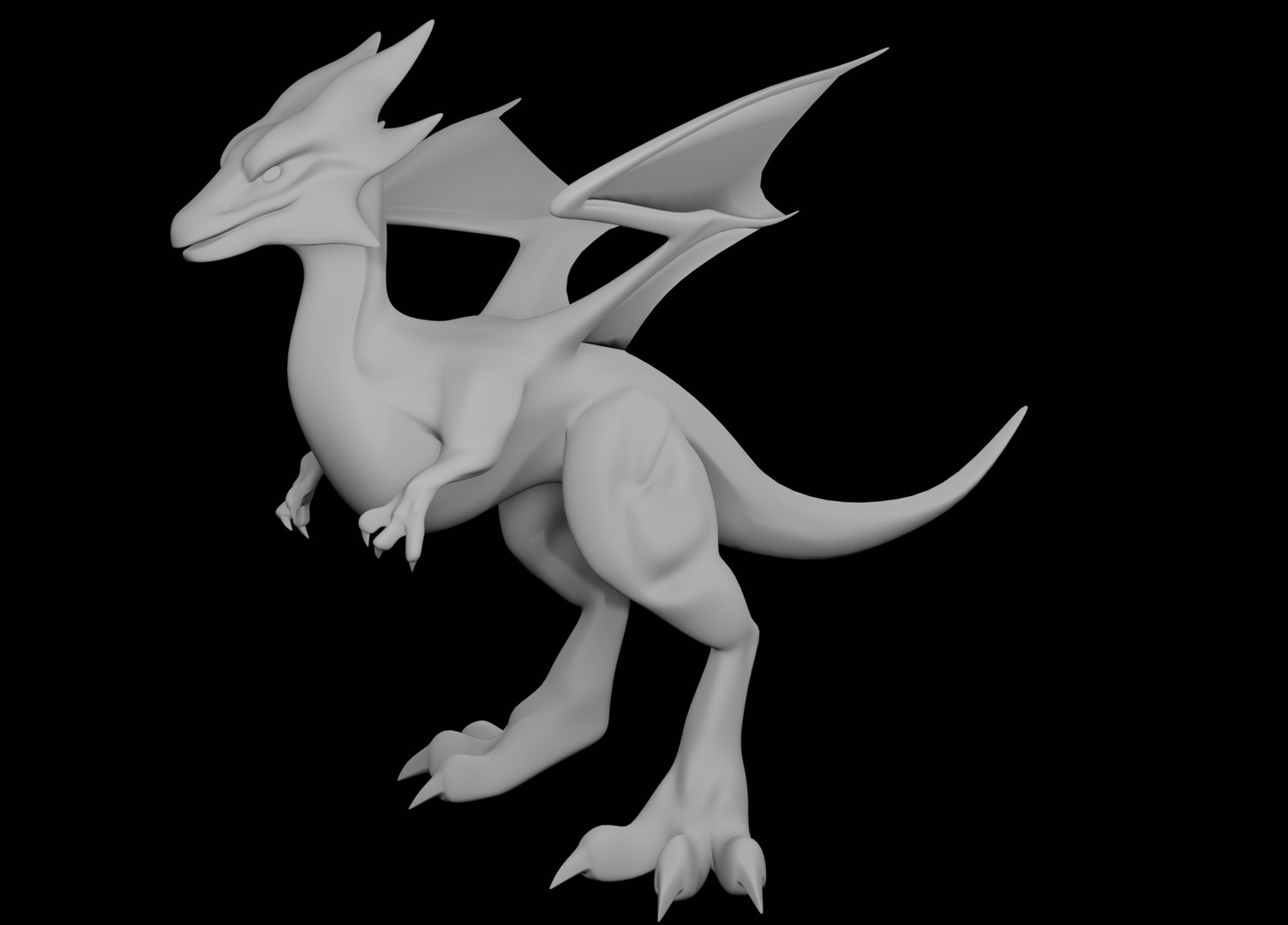 3D rigged dragon model - TurboSquid 1546863