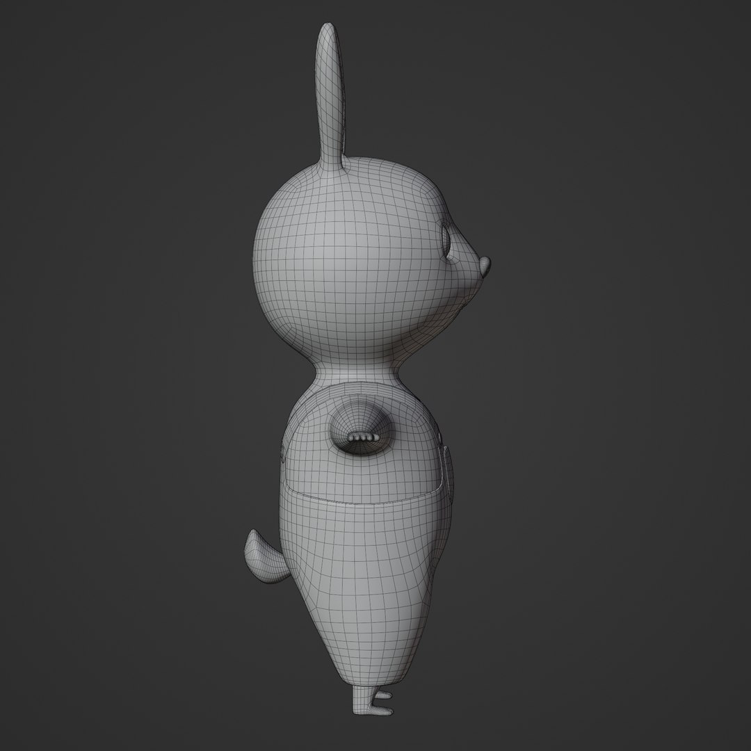 Cute Rabbit 3D Model - TurboSquid 1997678