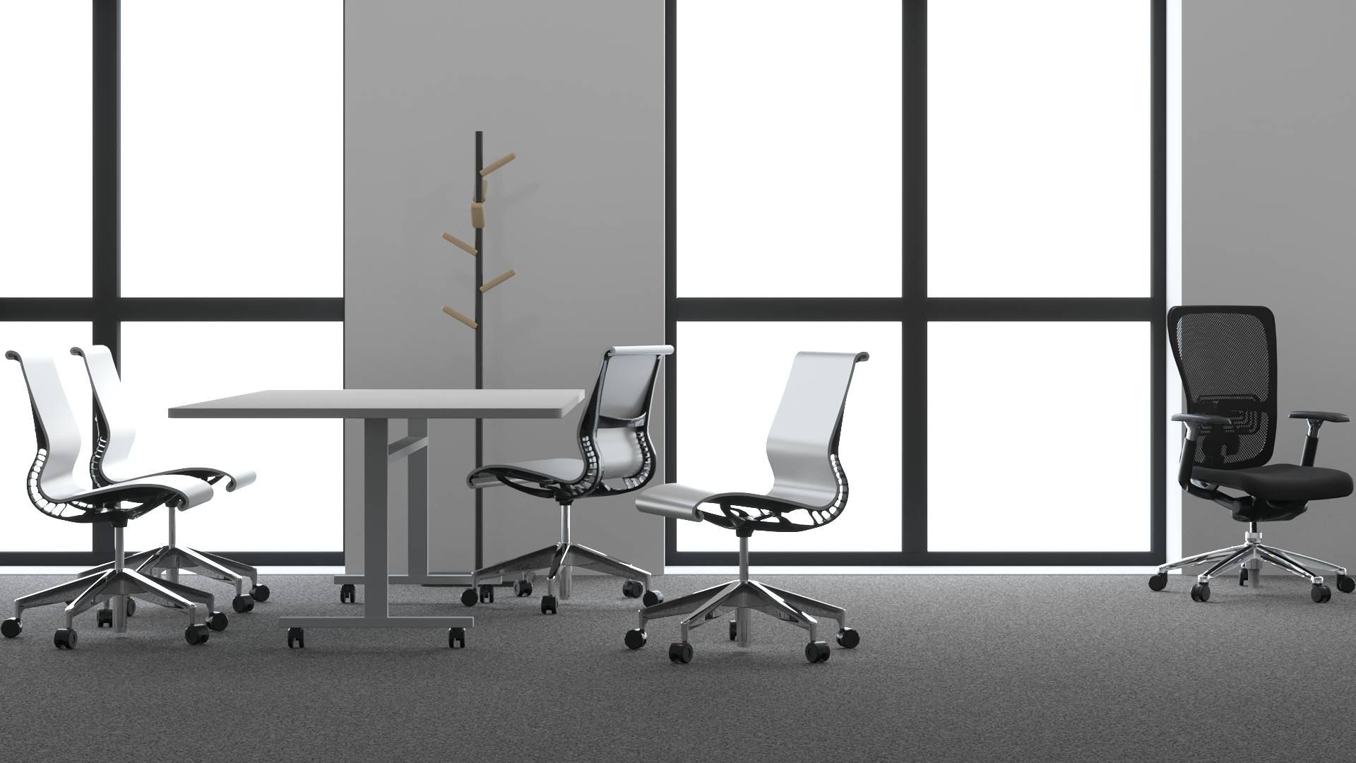 3D Office Fitout 003 Workstations Model - TurboSquid 1949061