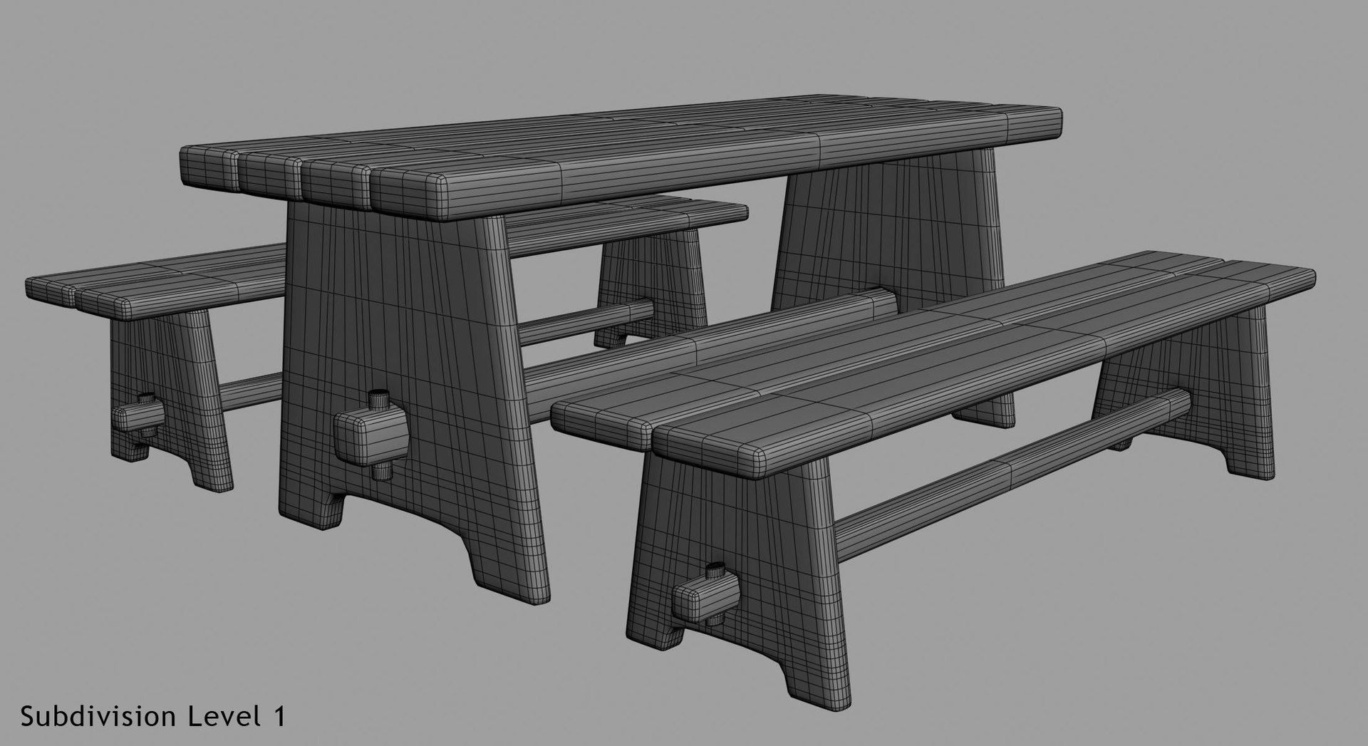 3d - xi century table model
