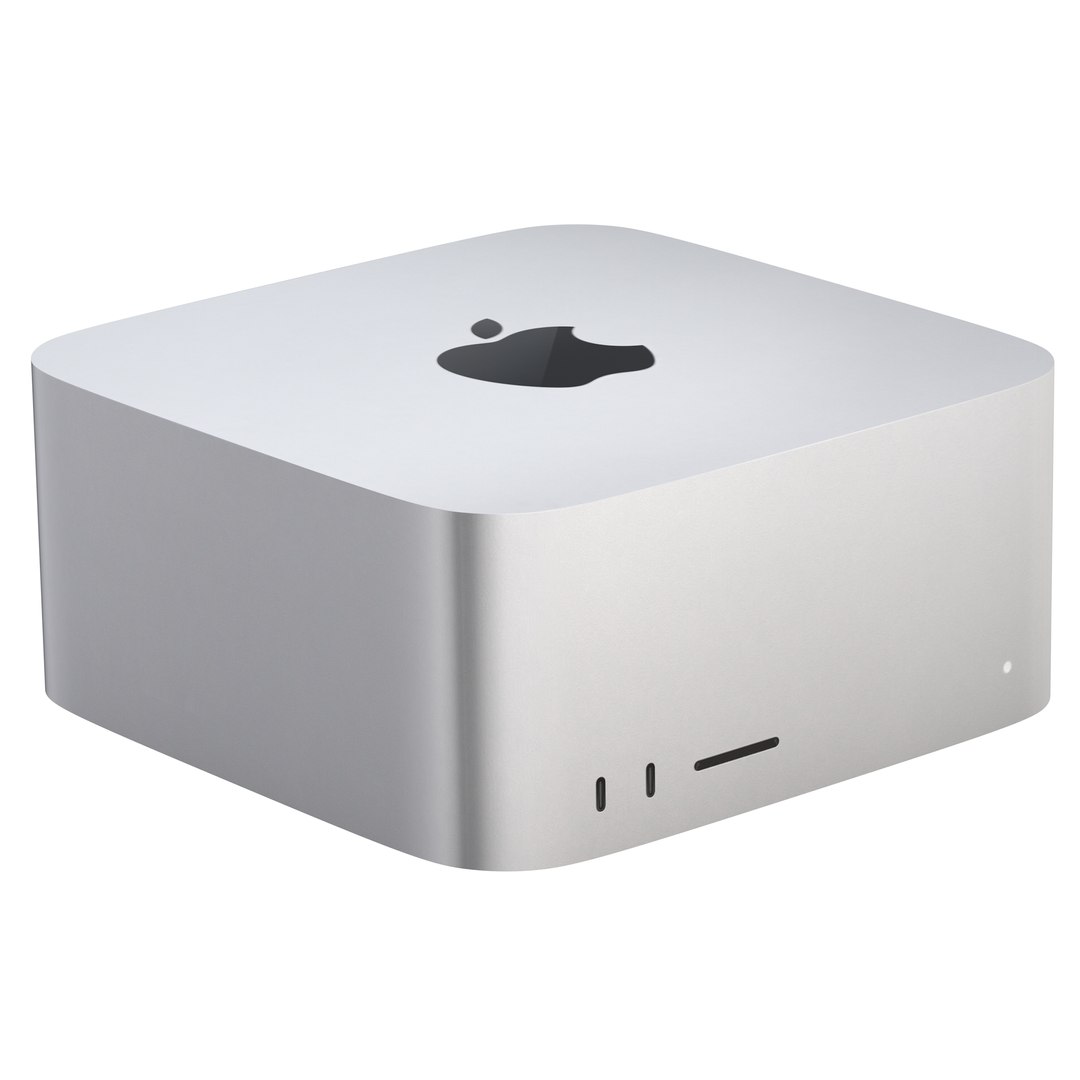 3D Apple Mac Studio Low Poly Model - TurboSquid 2012244
