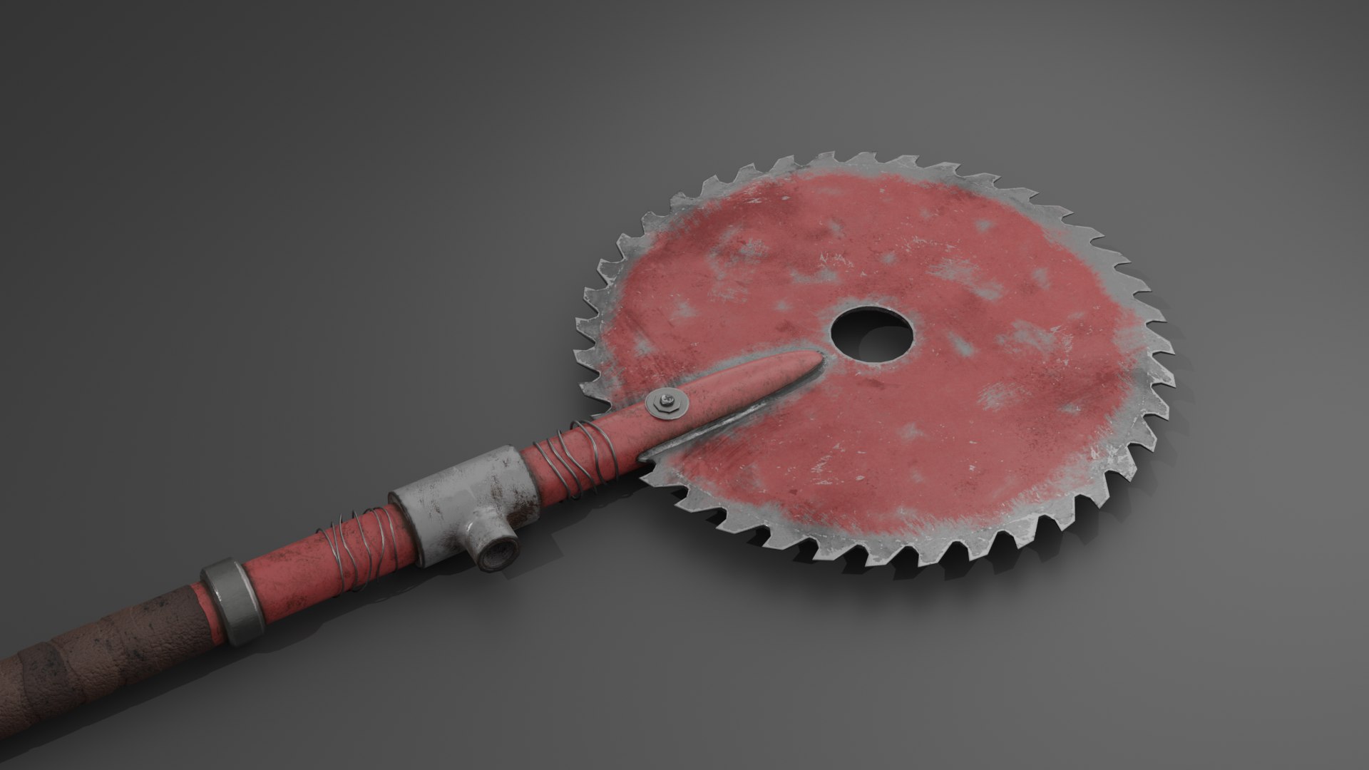 Post-apocalyptic cool weapon 3D model - TurboSquid 2056267