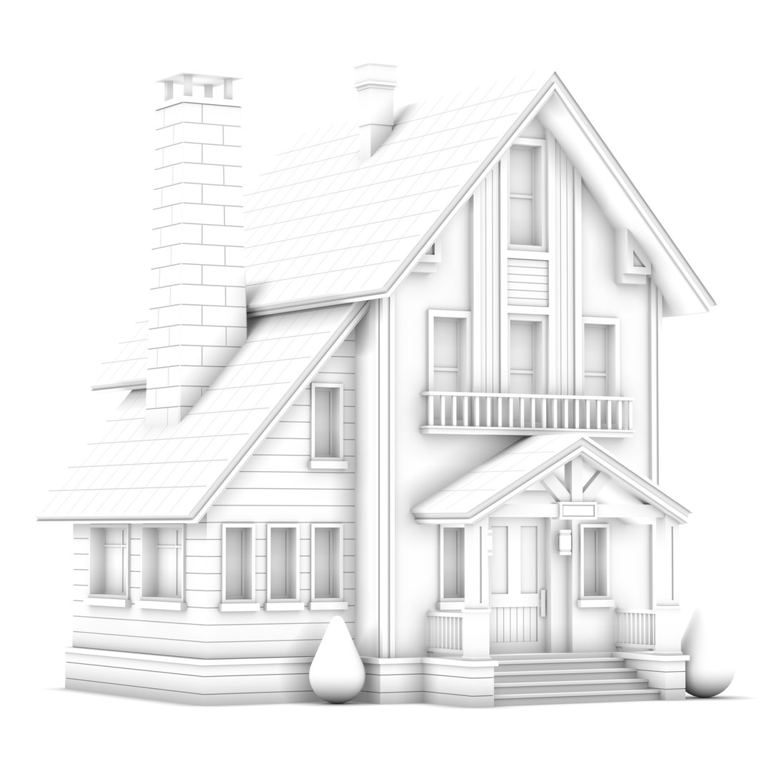 Modern Cottage 05 3D - TurboSquid 2170488