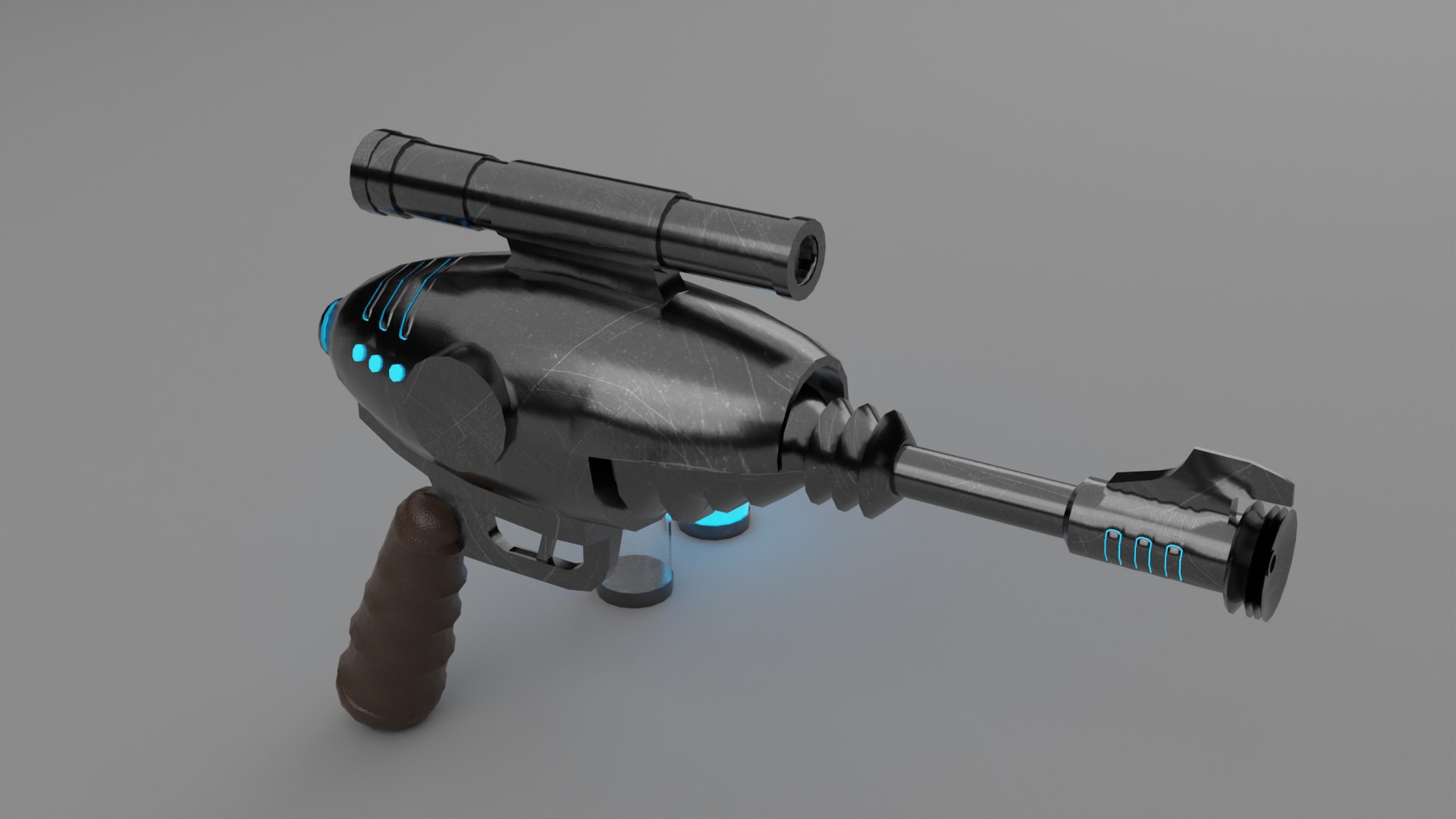 Fallout Style Blaster 3D - TurboSquid 2116512