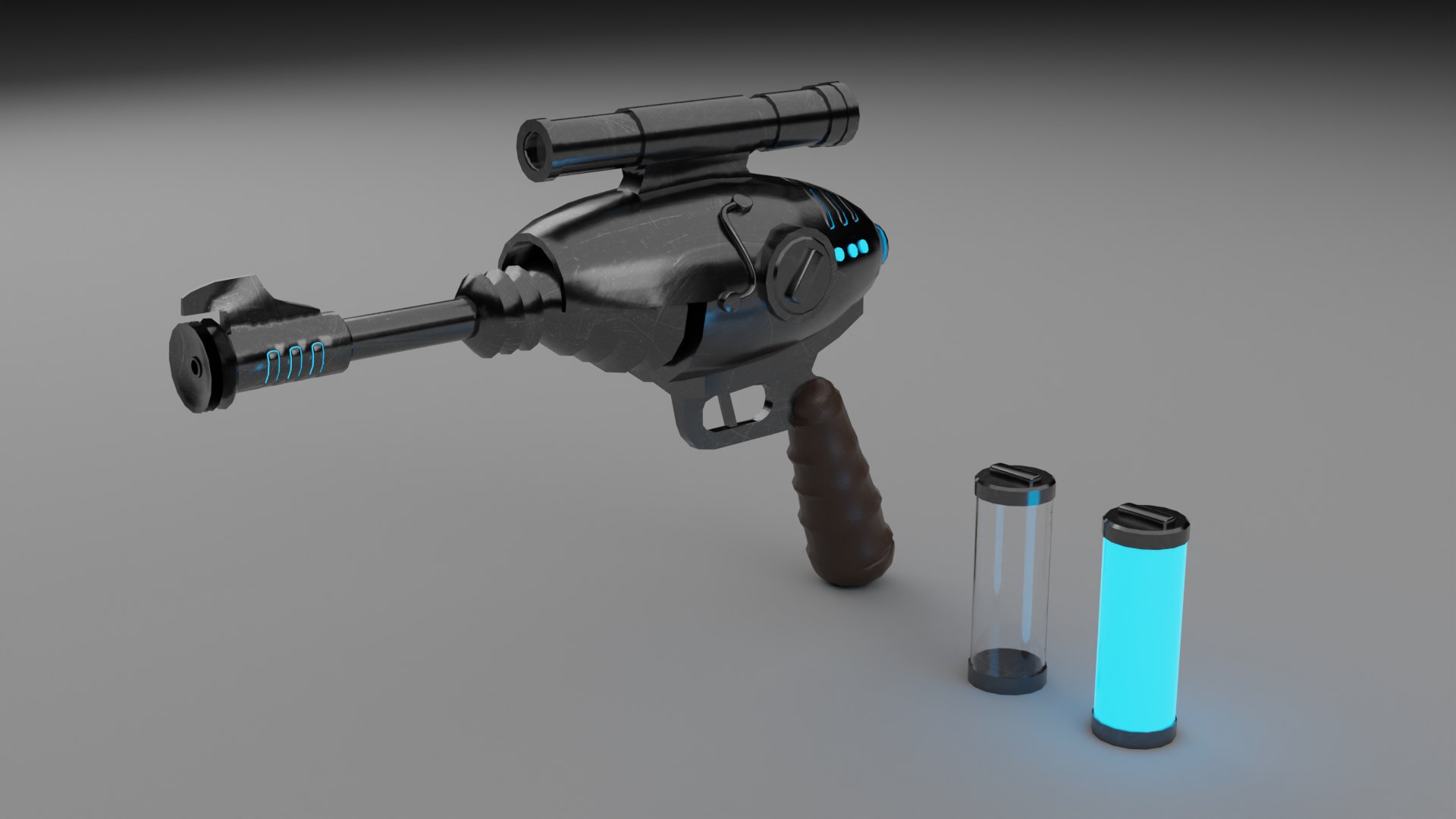 Fallout Style Blaster 3D - TurboSquid 2116512