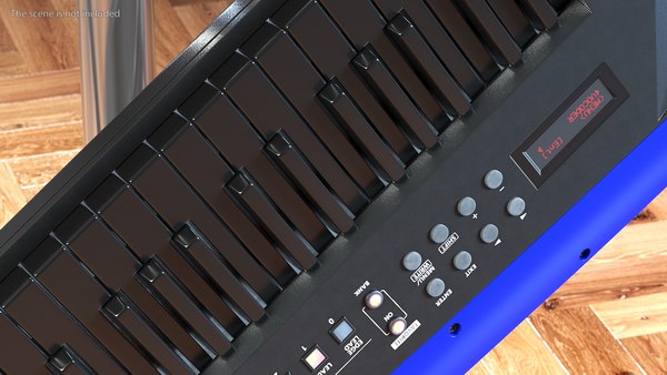 Keytar 3D model - TurboSquid 1783991