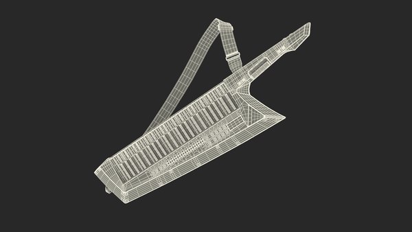 Keytar 3D model - TurboSquid 1783991