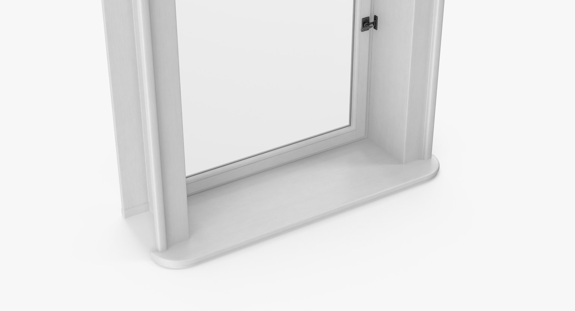 3D Classic Windows 02 Closed Model - TurboSquid 1214406