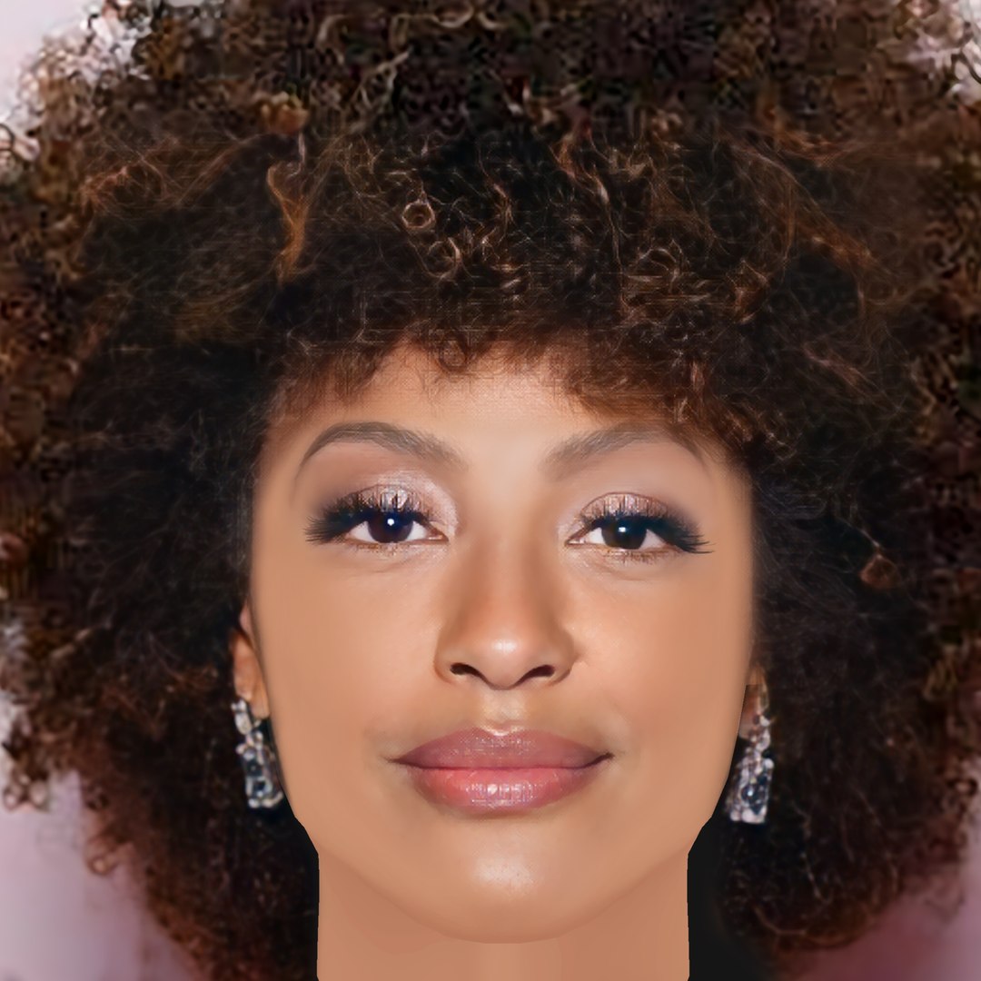 3D Sheron Menezzes Head - No Hair - Low Poly Head For Game Model ...