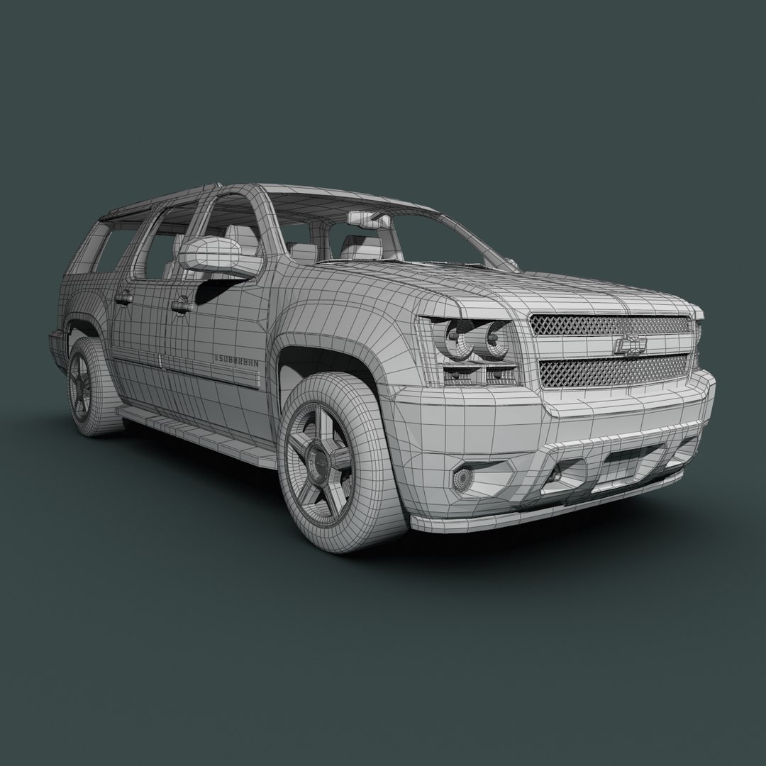 3d chevrolet suburban
