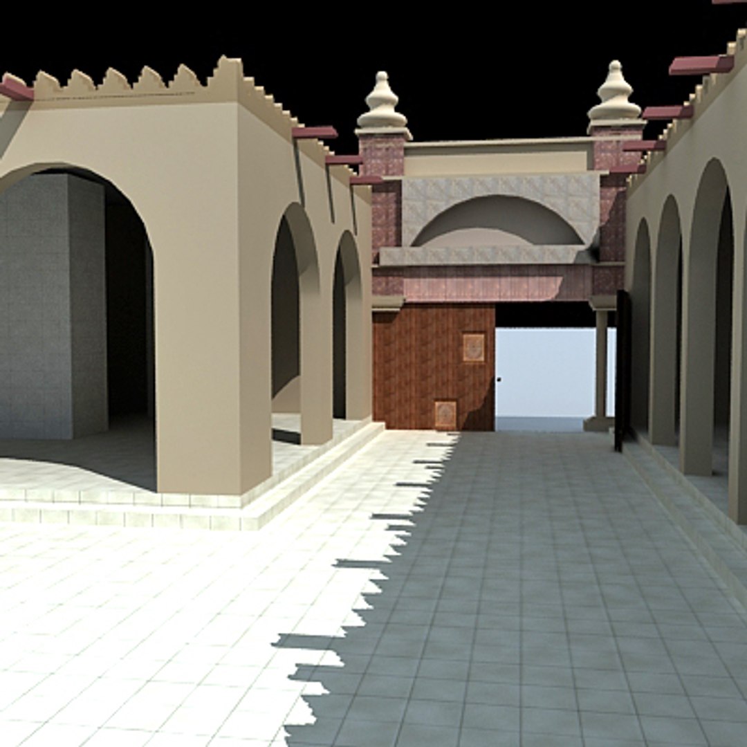 3d Classic Mosque