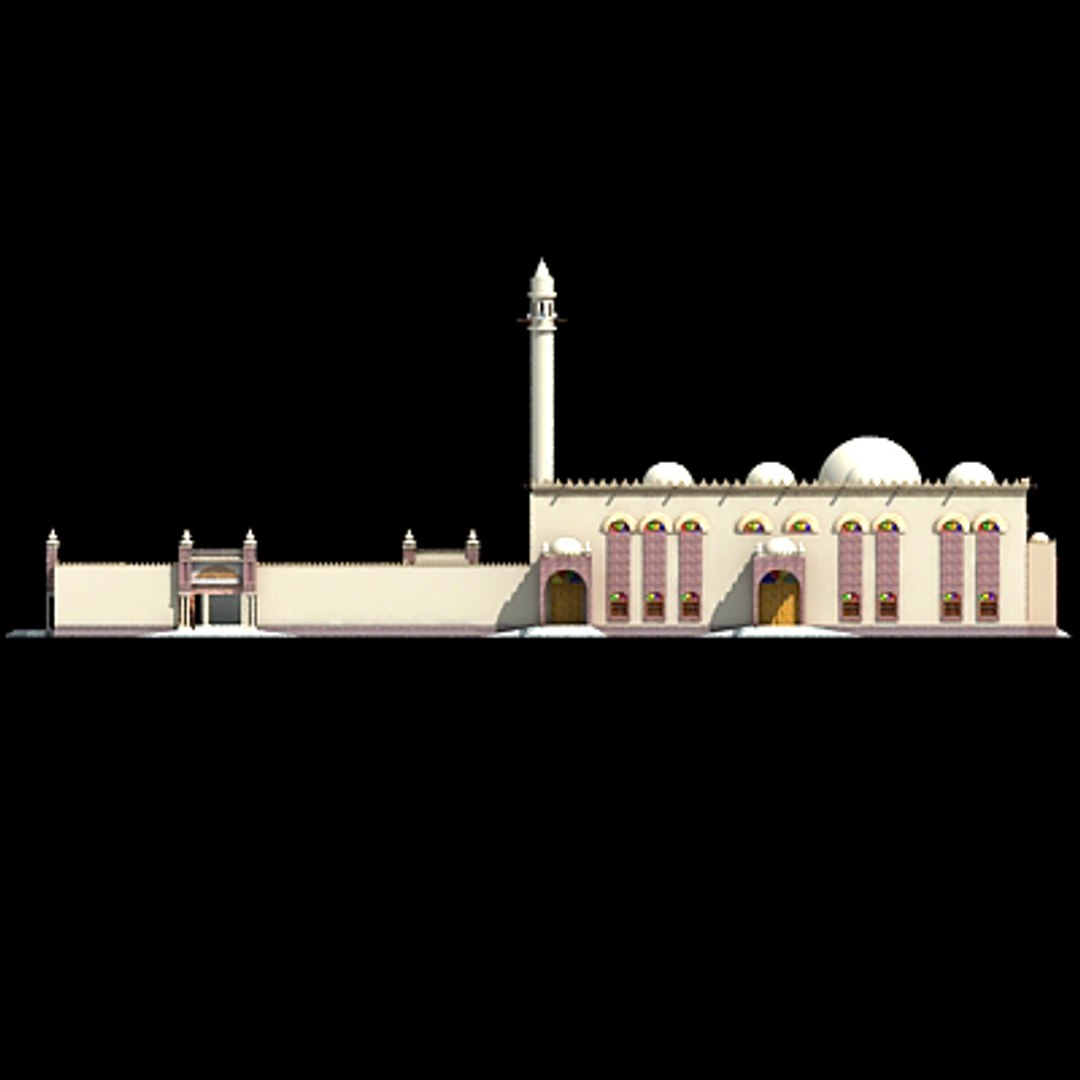 3d Classic Mosque