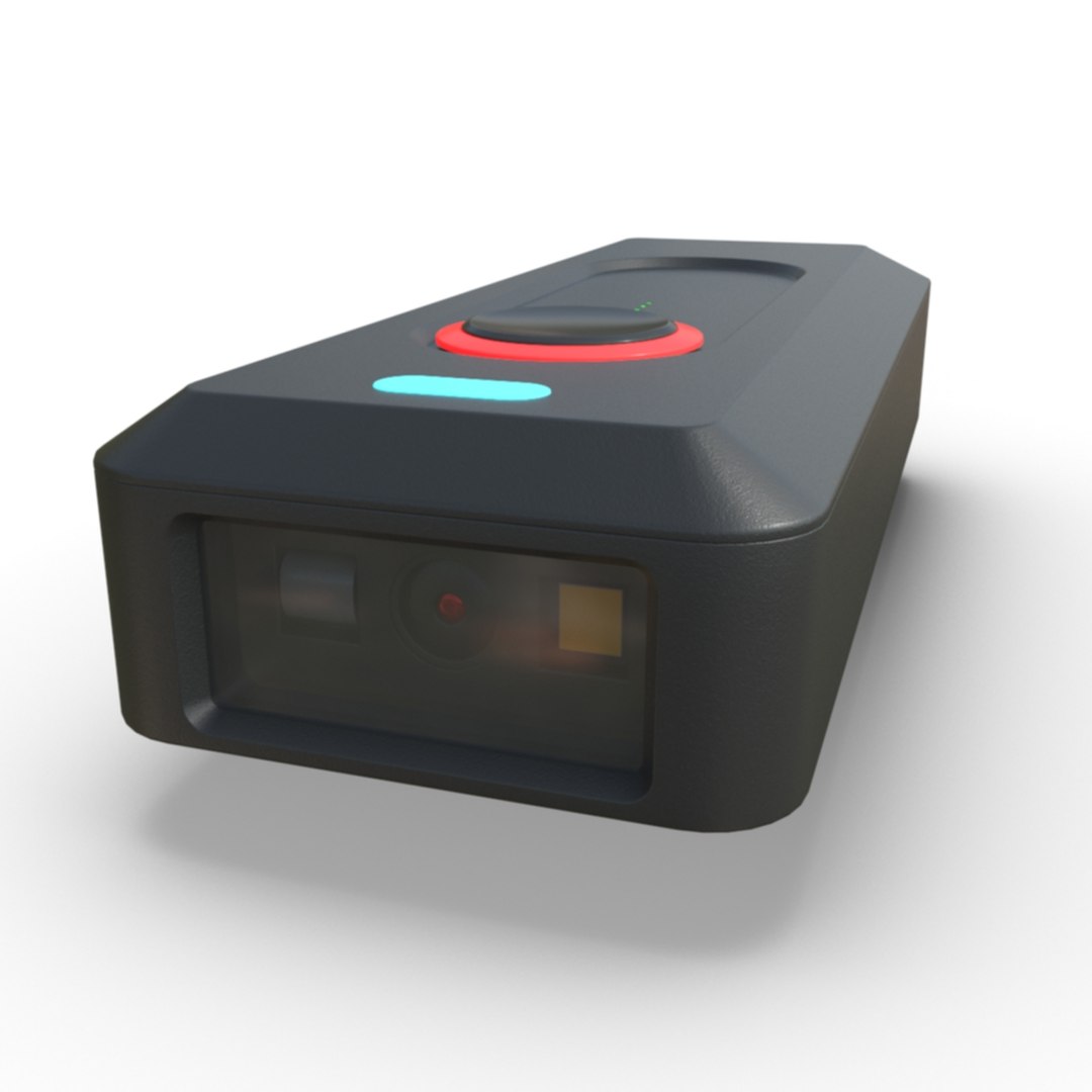 Wireless Barcode Scanner PBR 3D Model - TurboSquid 2423832