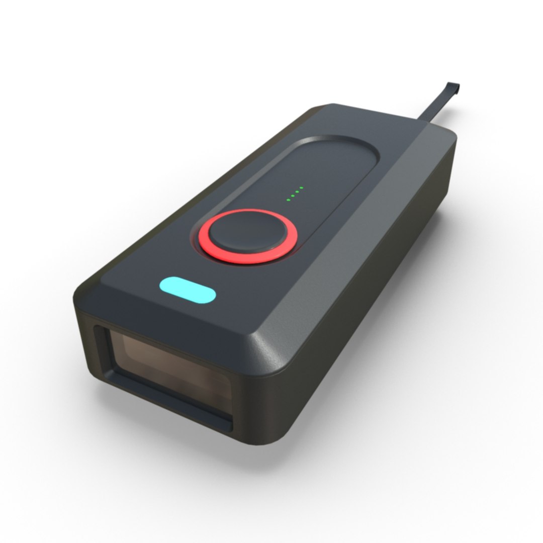 Wireless Barcode Scanner PBR 3D Model - TurboSquid 2423832
