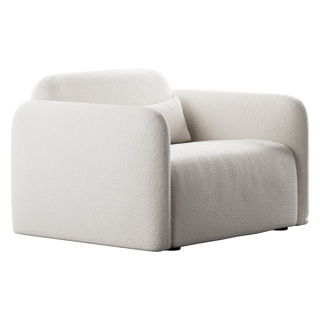 428 Camden Lounge Chair 3D Model - TurboSquid 2150770