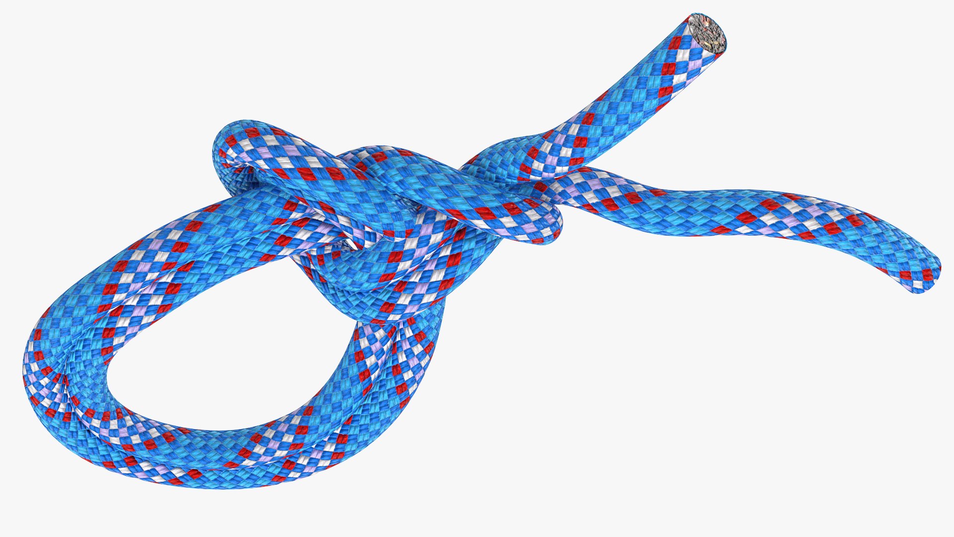 Bowline bight knot 3D - TurboSquid 1648589