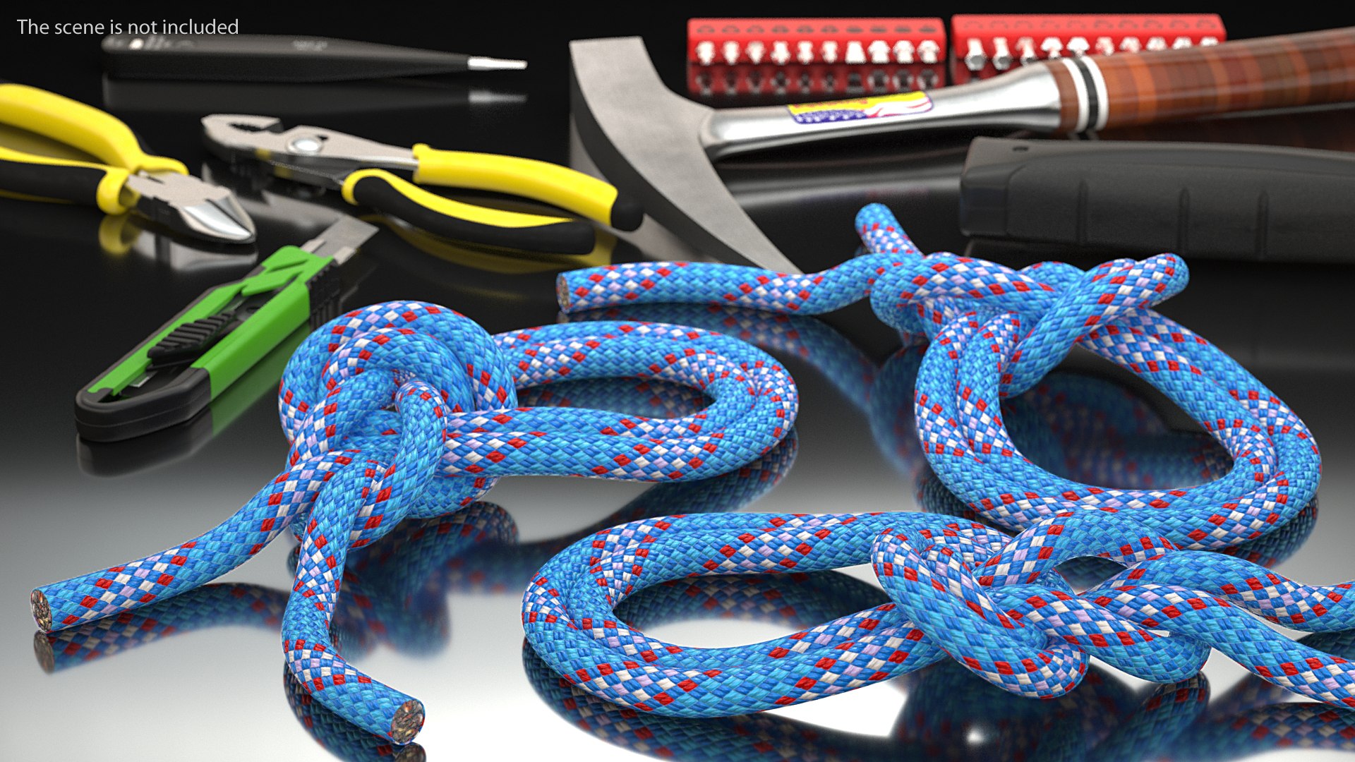 Bowline Bight Knot 3D - TurboSquid 1648589