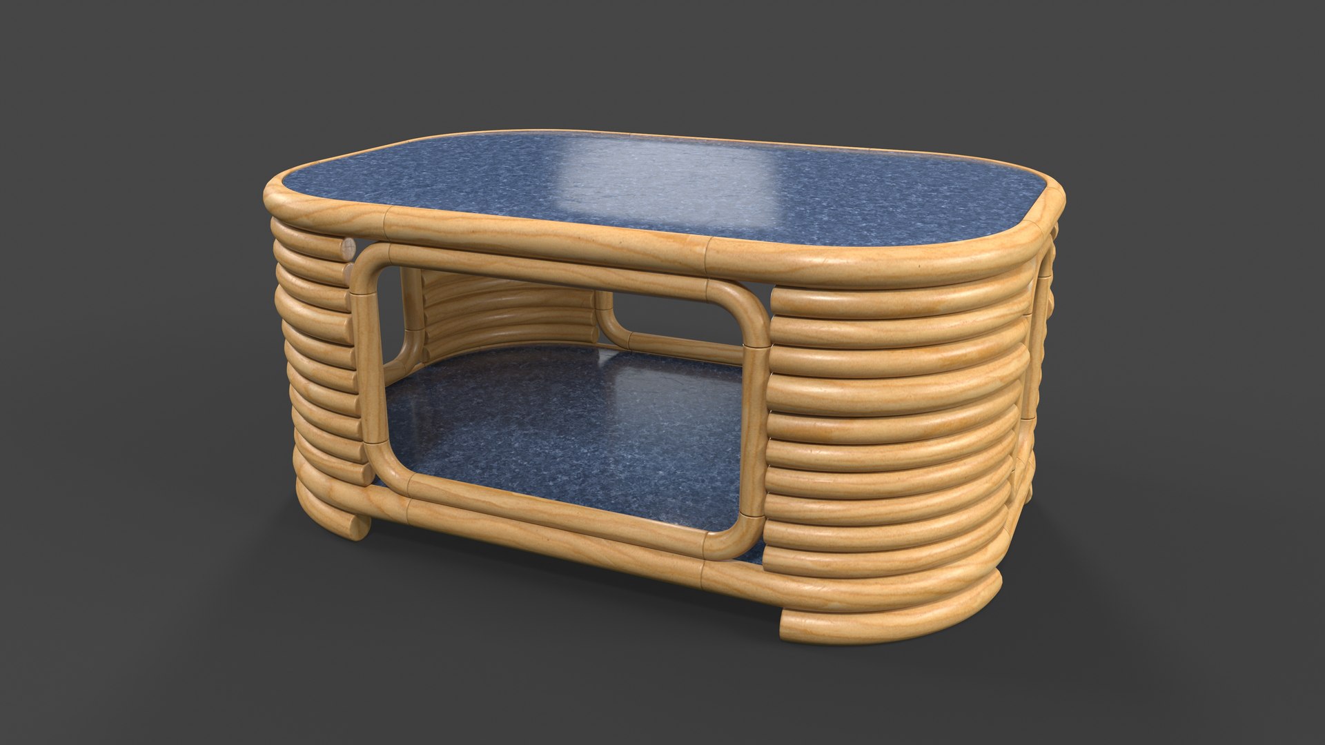 3D rattan table model - TurboSquid 1692751