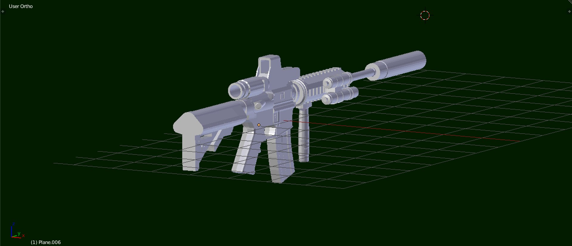 M4a1 Weapon 3d Model