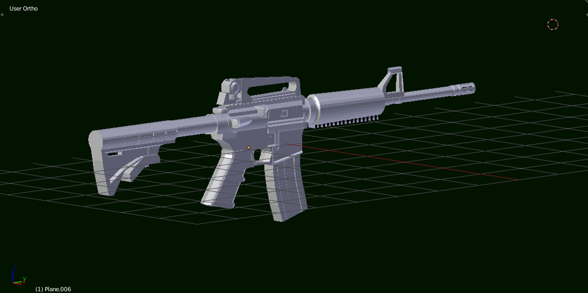 M4a1 Weapon 3d Model