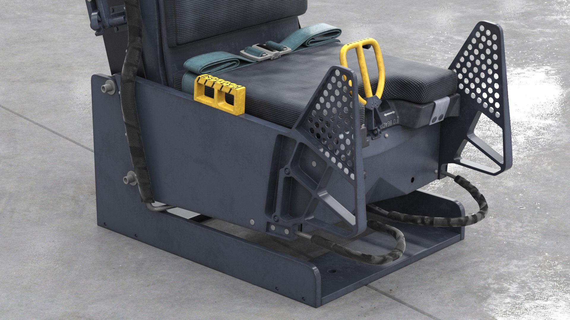 3D Ejectable Airplane Seat ACES FIVE Model - TurboSquid 1980702