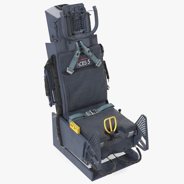 3D Ejectable Airplane Seat ACES FIVE model - TurboSquid 1980702