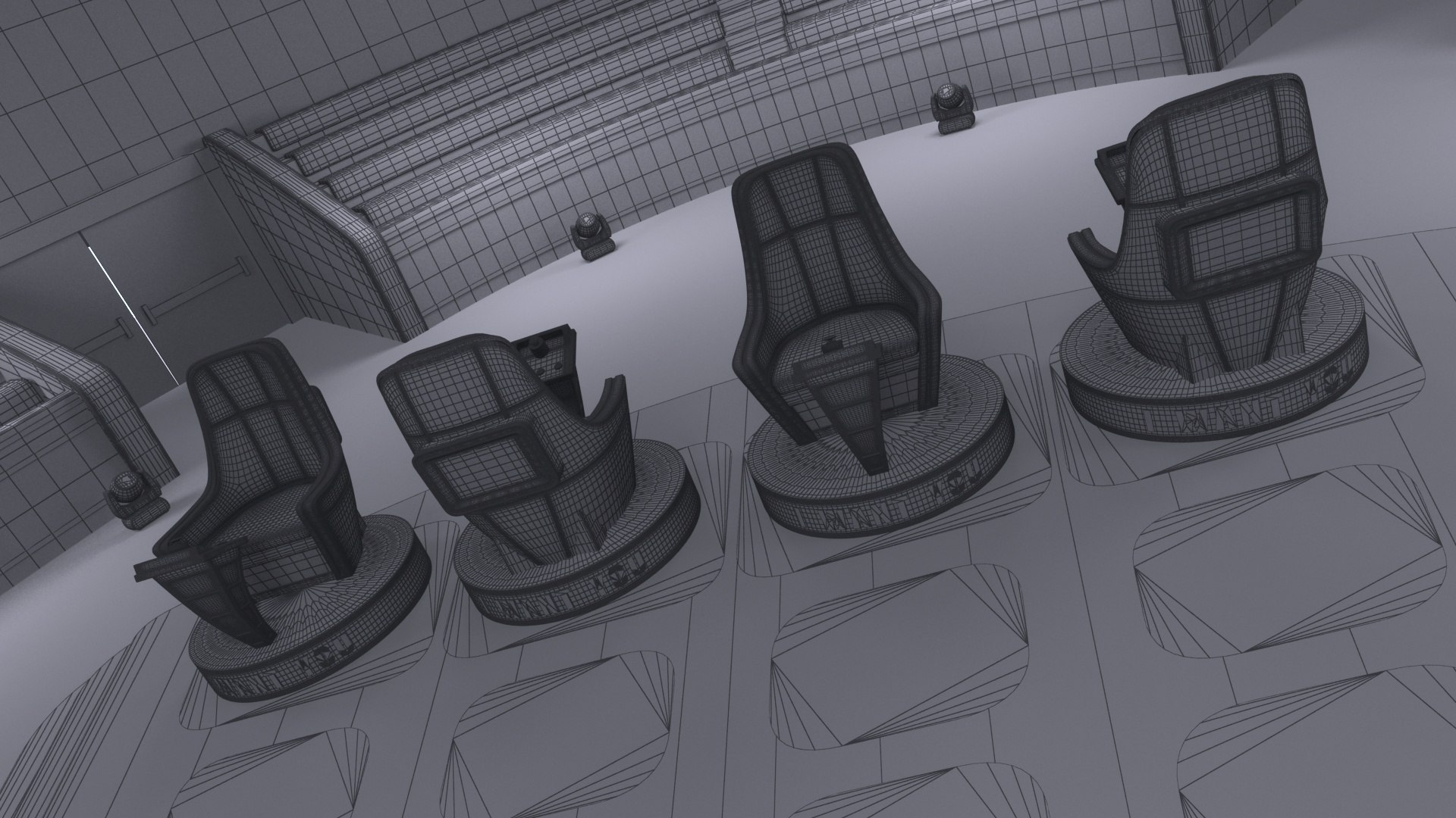 The Voice Tv Studio 2 3D Model - TurboSquid 1721293