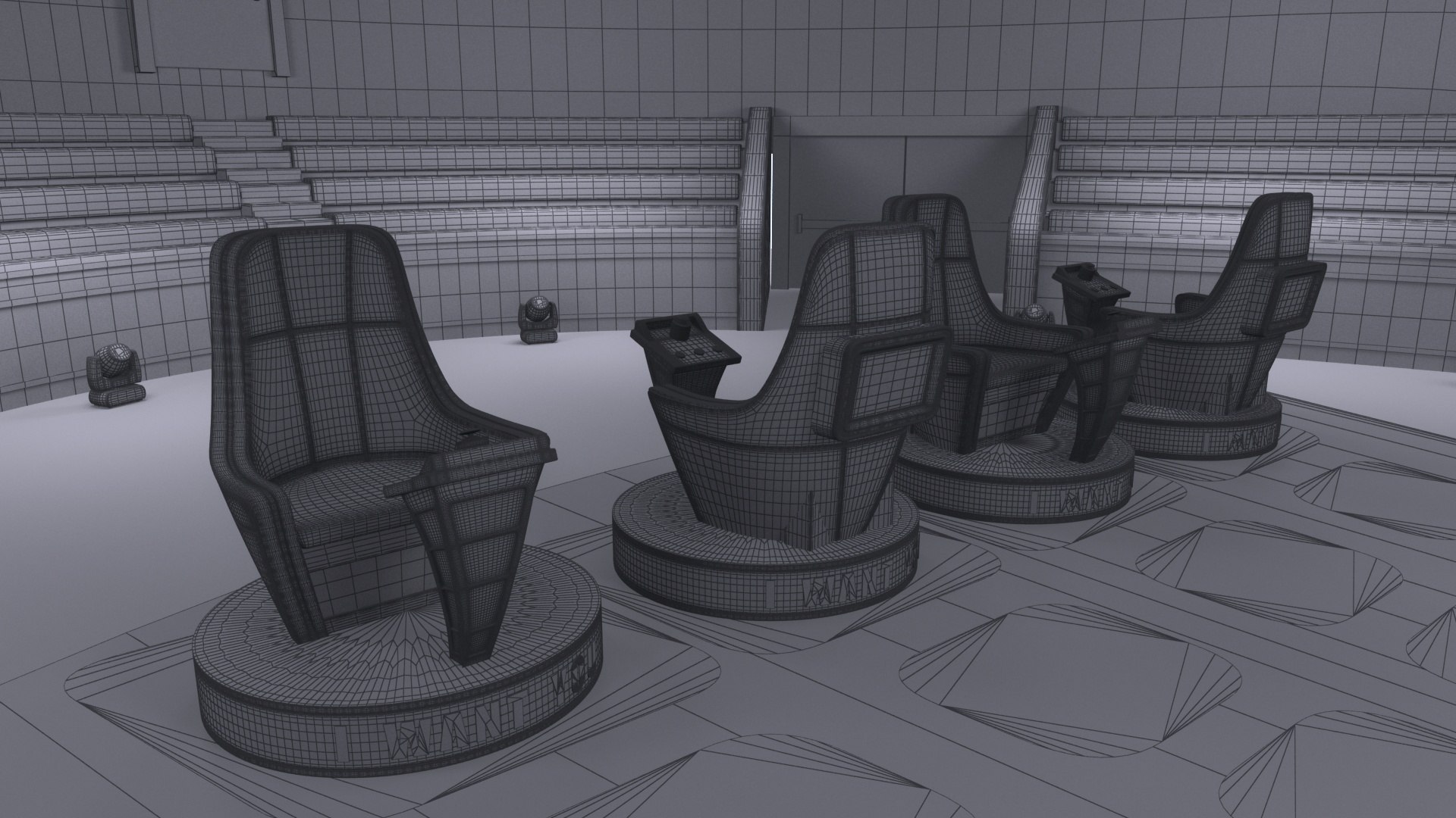 The Voice Tv Studio 2 3D Model - TurboSquid 1721293