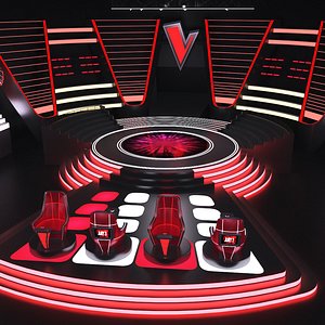 3D The Voice Models - Browse & Download Formats - TurboSquid