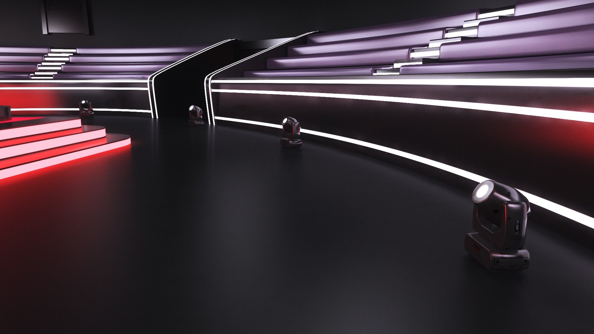 The Voice Tv Studio 2 3D Model - TurboSquid 1721293