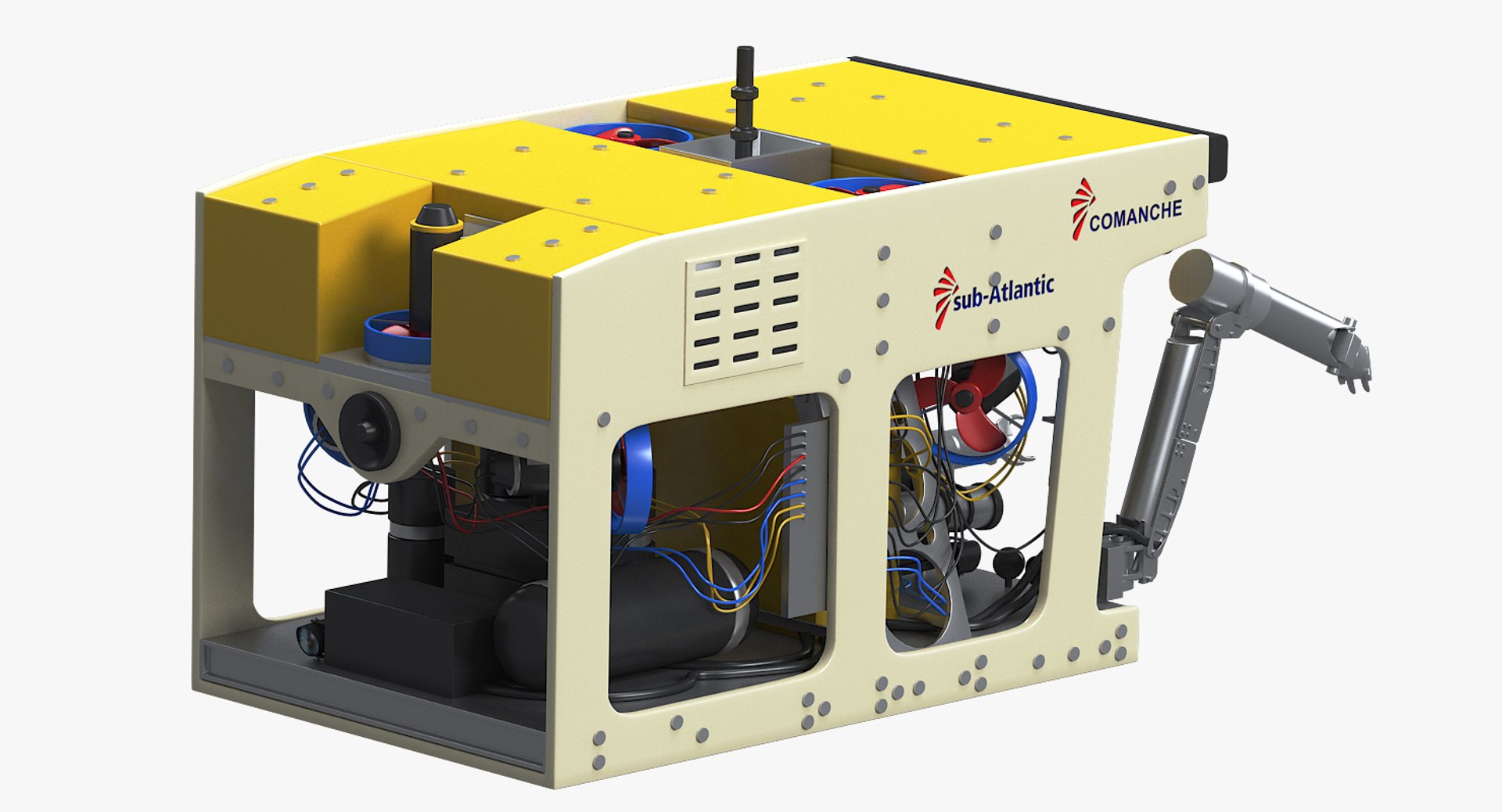 Rov Sub-atlantic Comanche 3D Model - TurboSquid 1219662