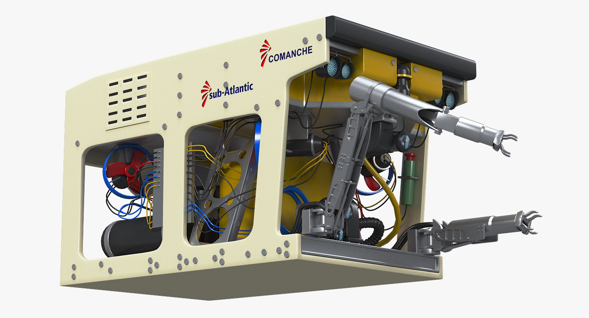 Rov Sub-atlantic Comanche 3D Model - TurboSquid 1219662