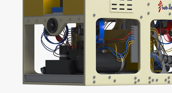 modelo 3d ROV subatlántico comanche - TurboSquid 1219662