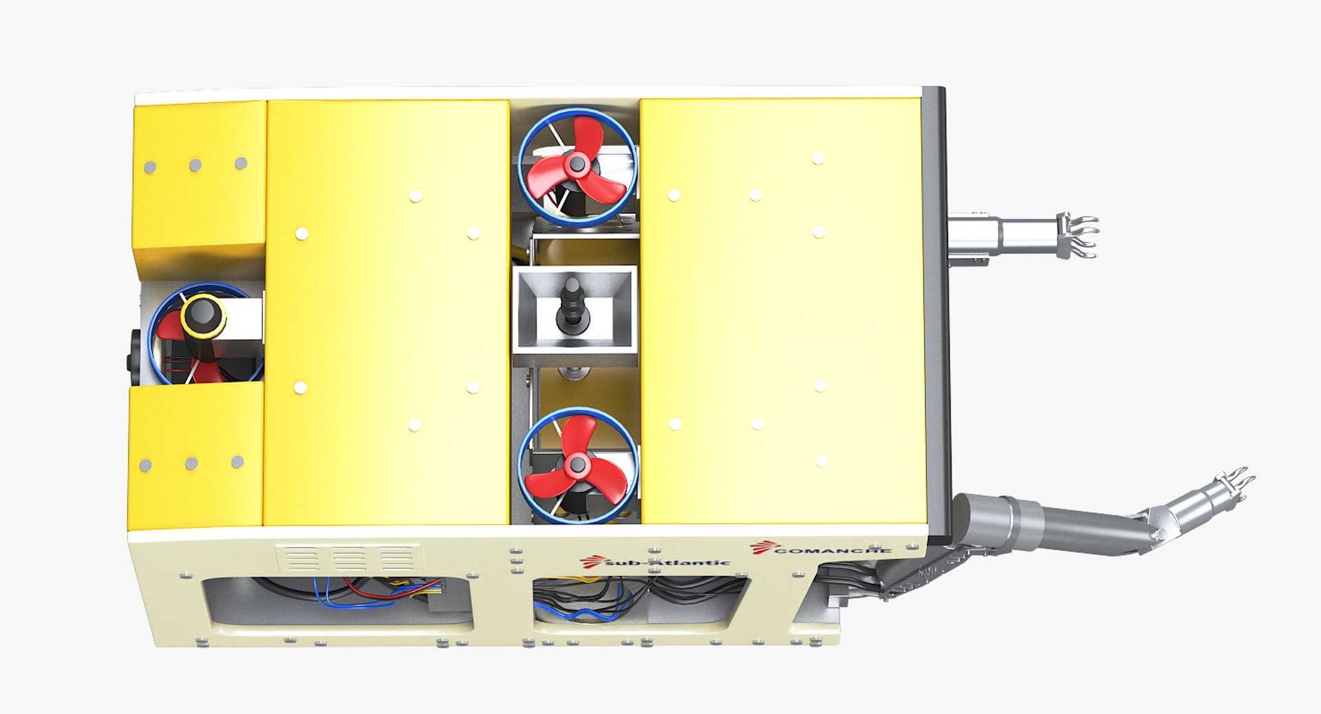 Rov Sub-atlantic Comanche 3D Model - TurboSquid 1219662