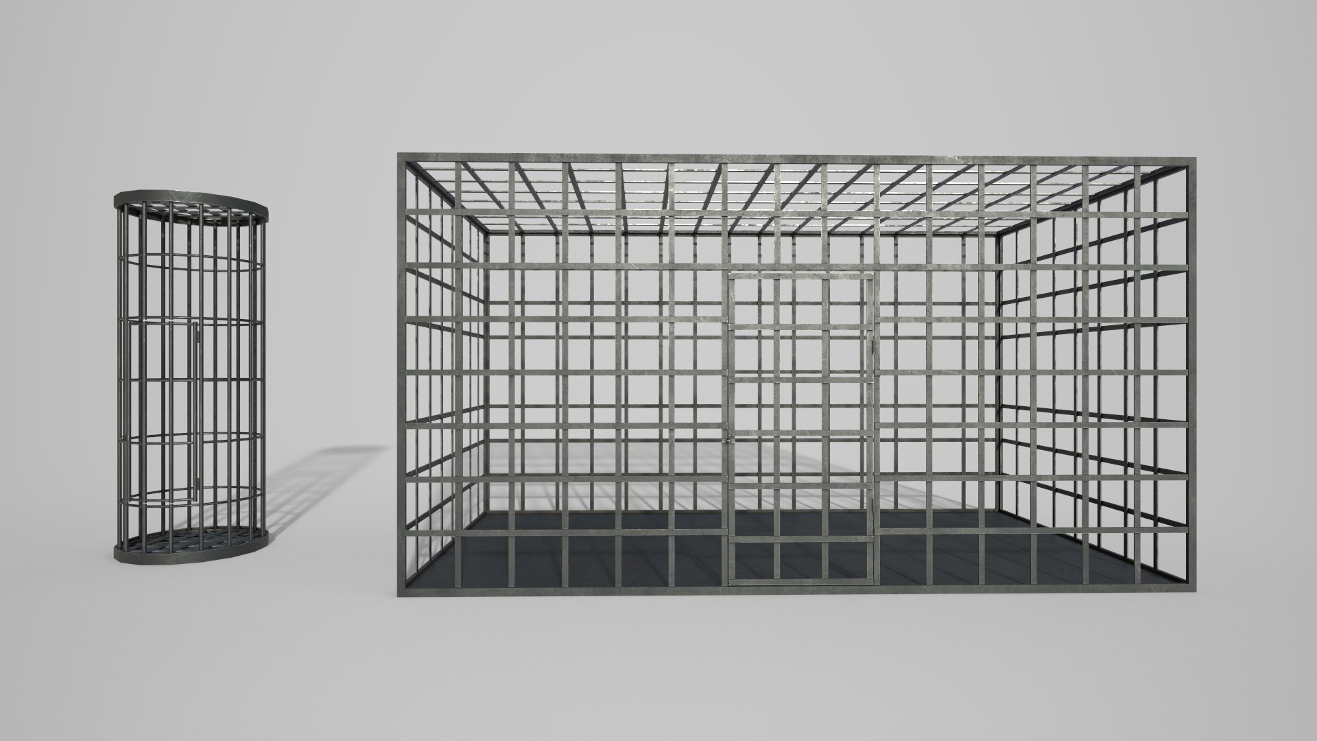 3D Medieval Iron Cages - TurboSquid 1768609