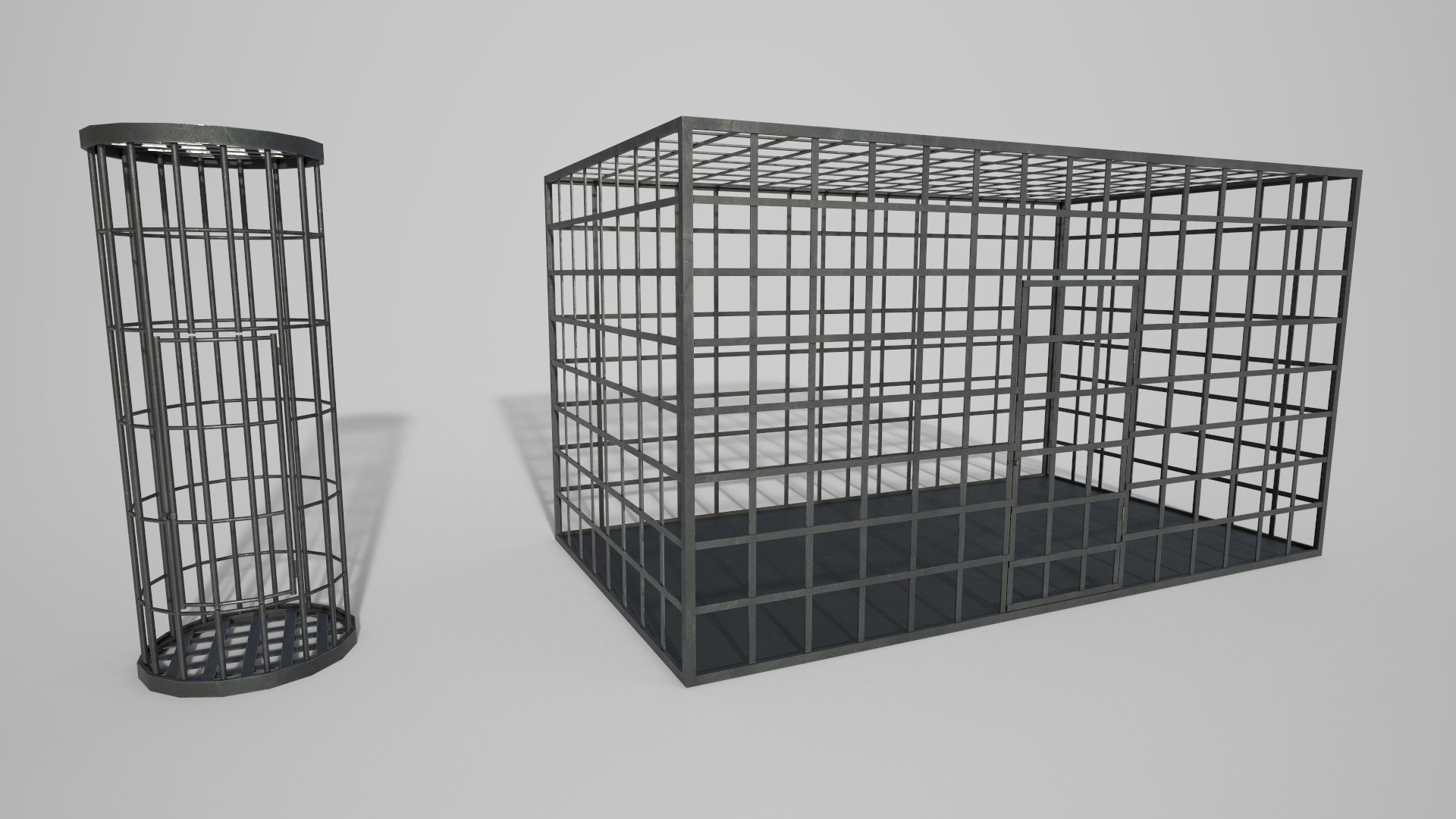 3D Medieval Iron Cages - TurboSquid 1768609