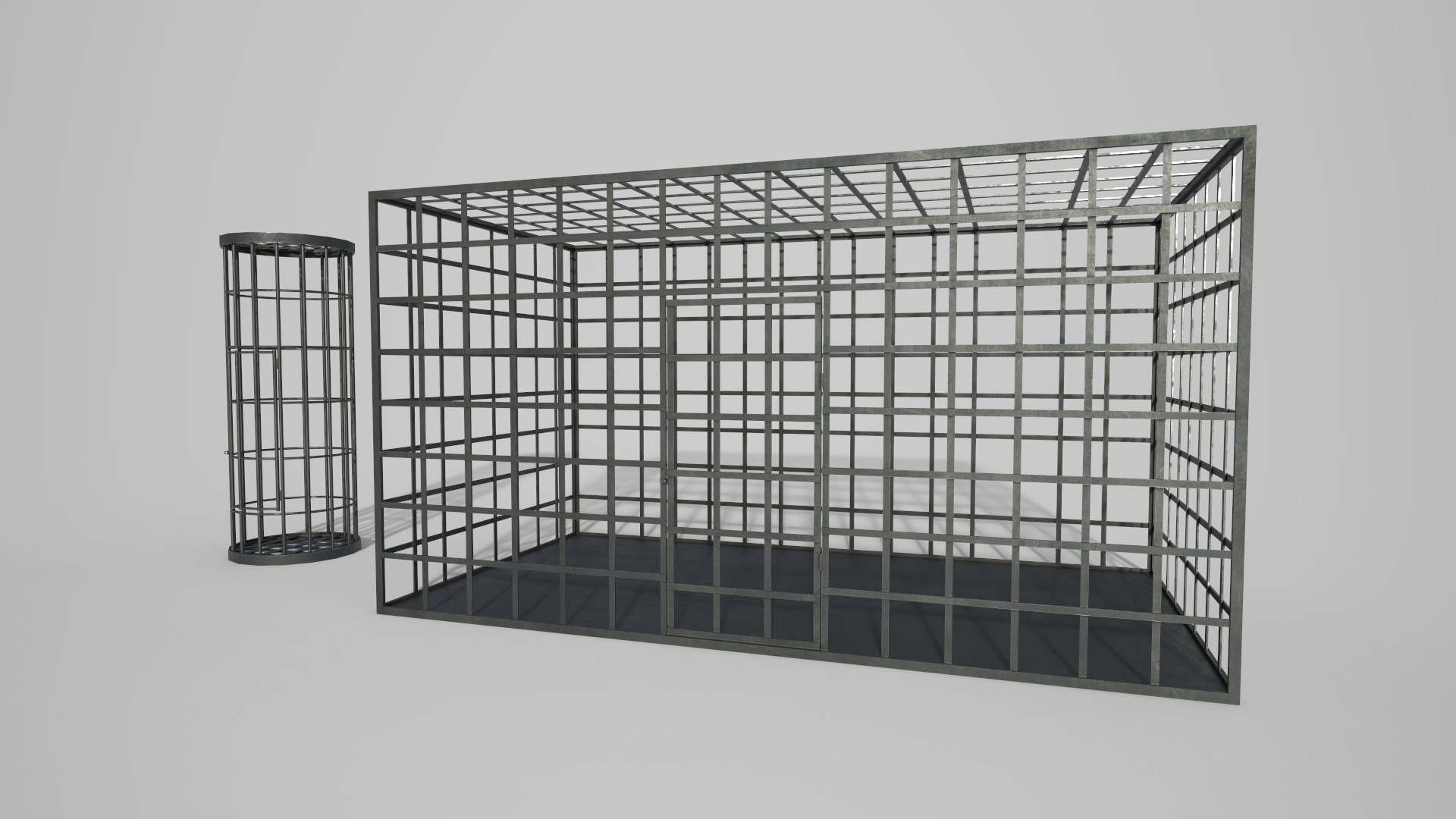 3D Medieval Iron Cages - TurboSquid 1768609