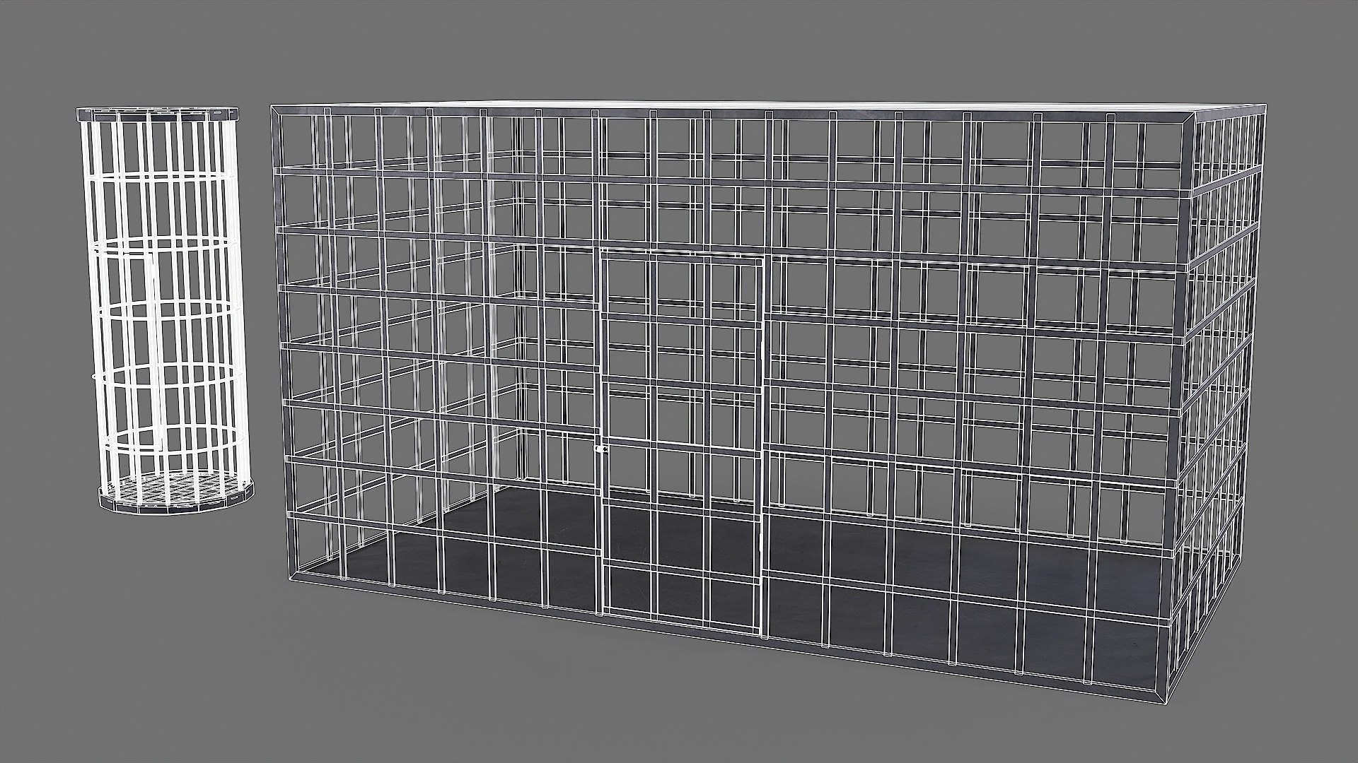 3D Medieval Iron Cages - TurboSquid 1768609
